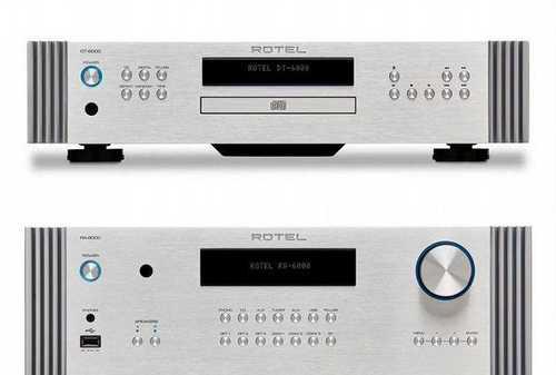 Комплект Rotel RA-6000 + DT-6000 Silver