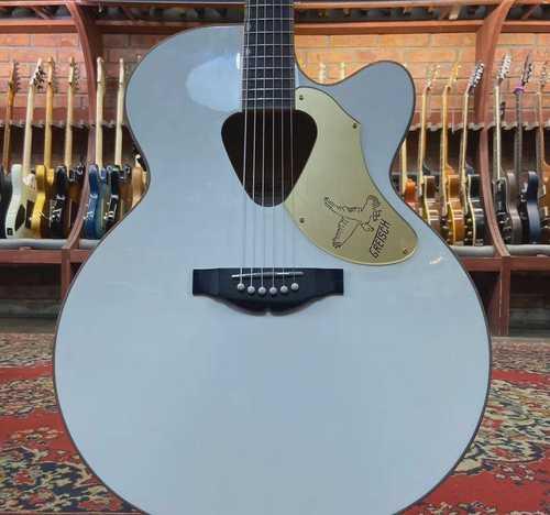 Электроакустическая гитара Gretsch G5022cwfe Rancher Falcon Jumbo White Indonesia 2011 W/Case