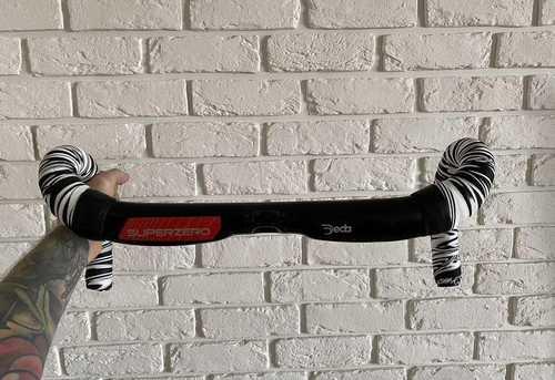 Deda superzero руль / cinelly zebra ribbon cork
