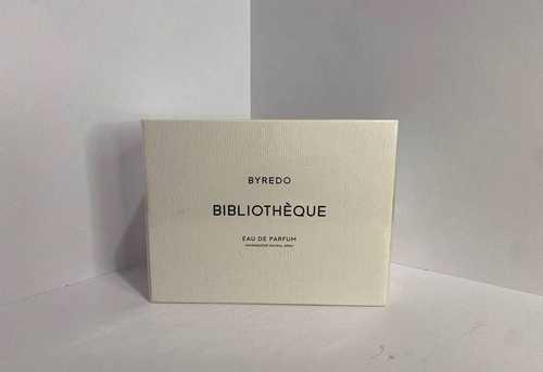 Духи Byredo Bibliotheque