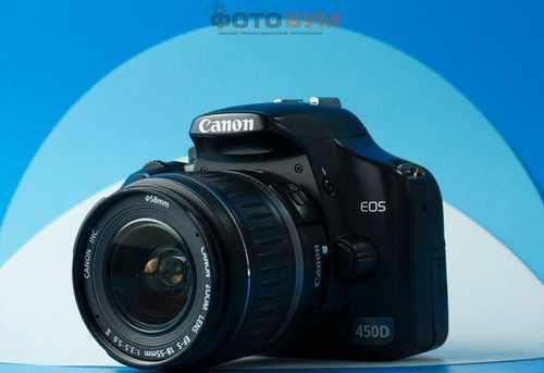 Фотоаппарат Canon 450D kit 18-55 II