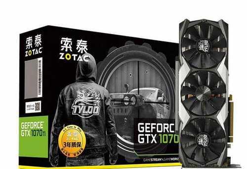 Видеокарта Zotac GTX 1070 ti 8Gb VR Ready