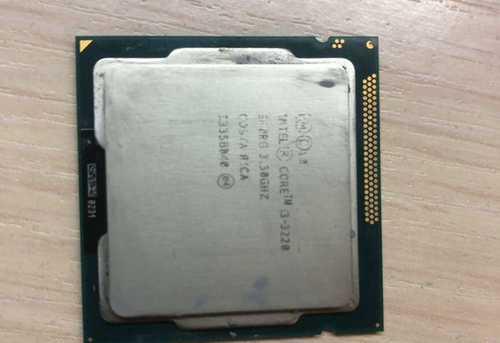 Процессор intel core i3-3220, 1155 сокет