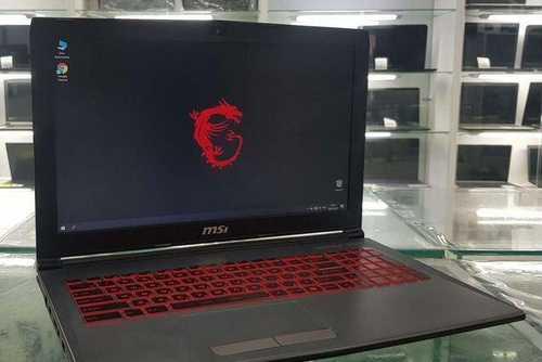 Игровой ноутбук MSI i5 16gb SSD GTX 1050ti FHD