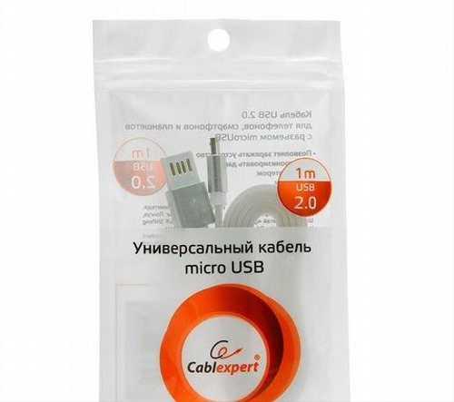 Кабель USB2.0 тип А(m) -microB(5P) 1м. #168706