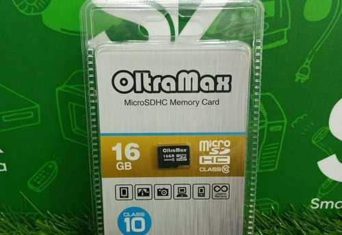 Карта памяти OltraMax 16GB новая sol