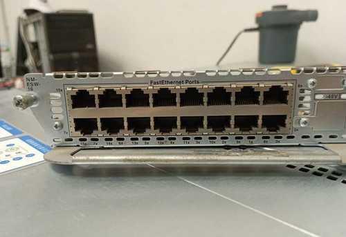 Модуль NM-16ESW V01 Cisco