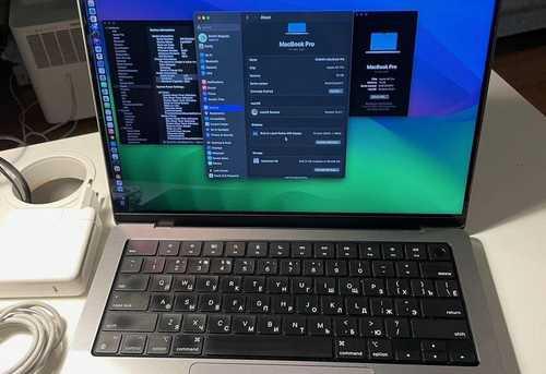 Macbook pro 14 m1 pro 16GB/1TB/10CPU/16GPU