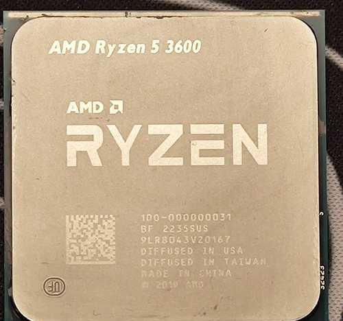 Процессор AMD Ryzen 5 3600