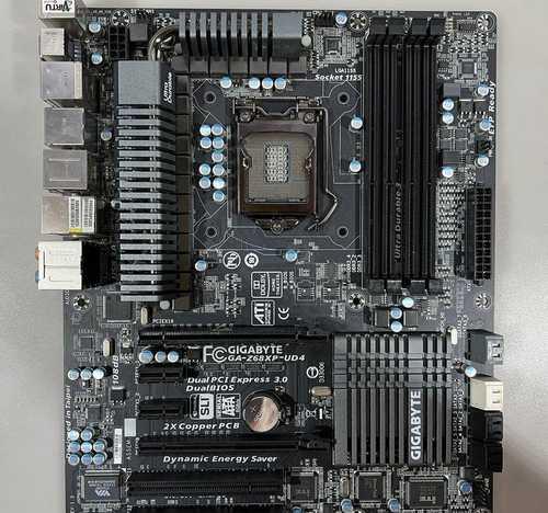 Материнская плата gigabyte GA-Z68XP-UD4 LGA1155