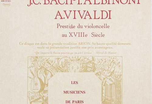 Винтаж - J. C. bach, T. albinoni, A. vivaldi: pres