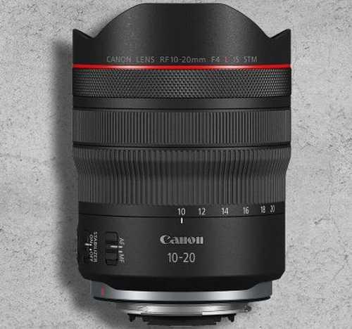 Объектив Canon RF 10-20mm F4 L IS STM Новый