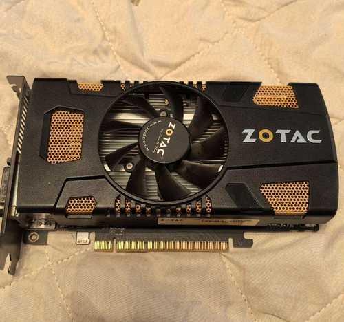 Видеокарта gtx 550ti zotac 1gb