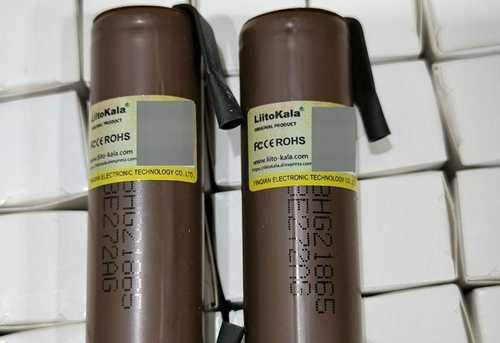 Аккумулятор LiitoKala 3000mAh, 20A, с лепестками