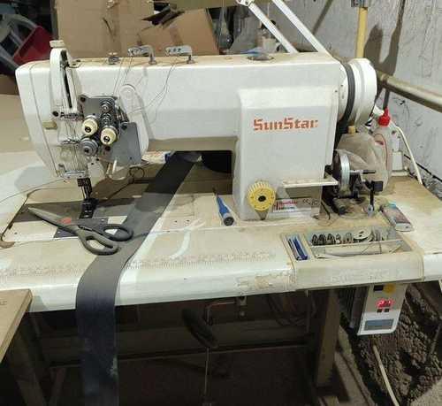 Двухигольная швейная машина Sunstar