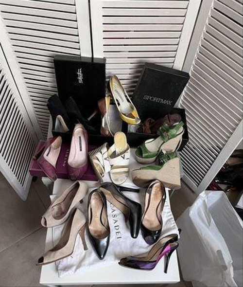 Пакет обуви Италия, оригинал 37 casadei, versace,p