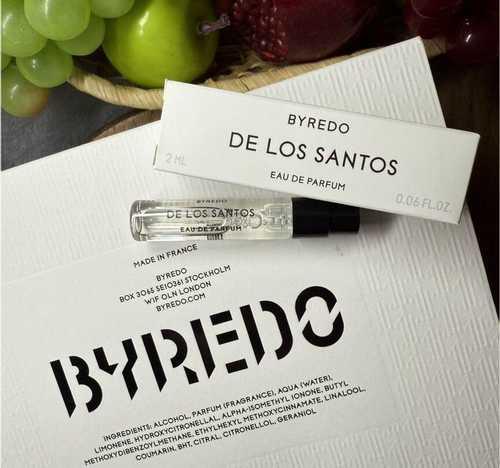 Byredo De Los Santos edP Пробник 2мл