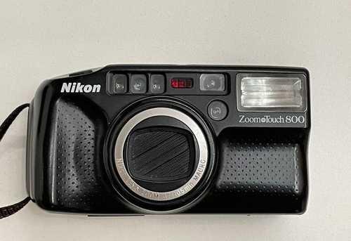 Плёночный фотоаппарат Nikon ZoomTouch 800, Japan