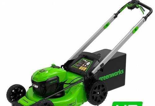 Газонокосилка аккумуляторная Greenworks GD40LM48SP