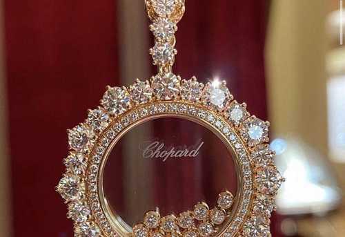 Золотой кулон chopard