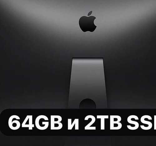 Проф iMac PRO 27 Black, X8 Xeon, 64GB, 2TB SSD