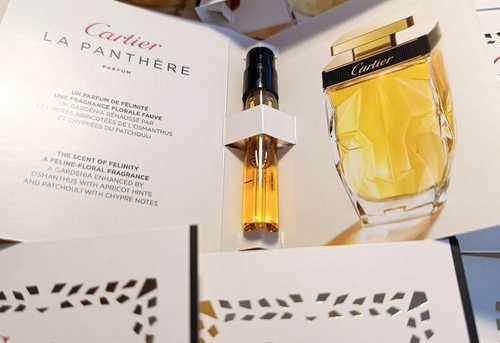 Cartier La Panthere parfum сэмплы