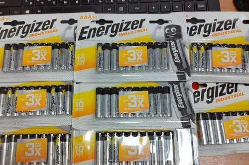 Щелочная батарейка Energizer 10 шт AAA