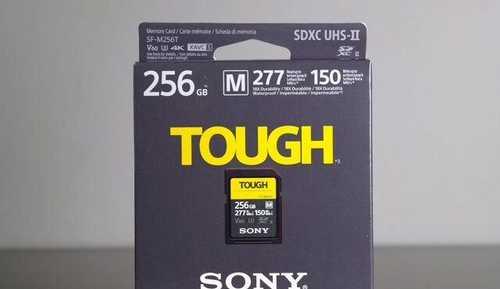Sony Tough 256GB UHS-II 277/150 новая