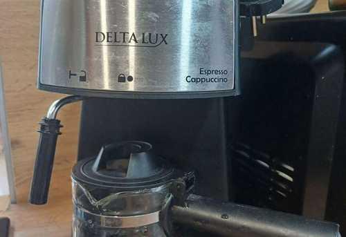 Кофеварка Delta lux