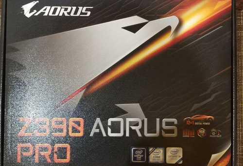 Gigabyte z390 aorus pro