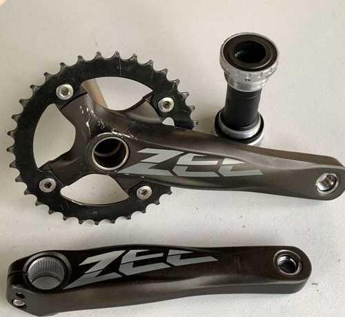 Система шатунов Shimano Zee M645 под стакан 68/73