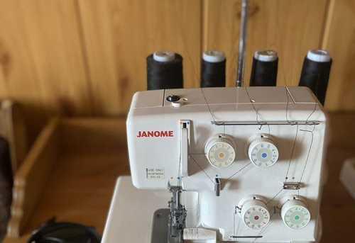Оверлок janome ml205d
