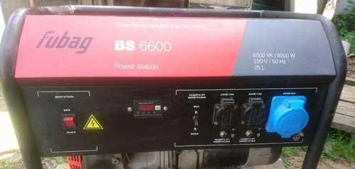 Генератор бензиновый fubag bs 6600