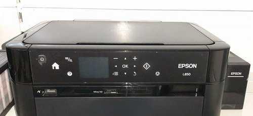 Характеристики мфу струйное Epson L850 гарантия