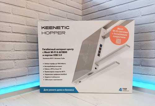 Новый Wi-Fi роутер Keenetic Hopper AX1800 KN-3810