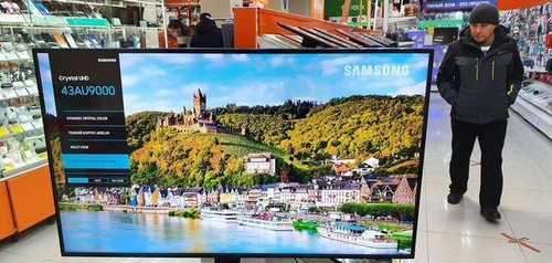 New 43"108см Телевизор Samsung 9серия2021слимДизай