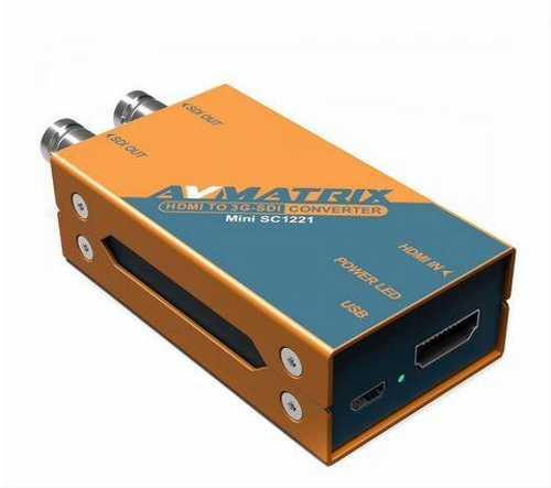 Avmatrix Mini SC1221 преобразования hdmi в 3G-SDI