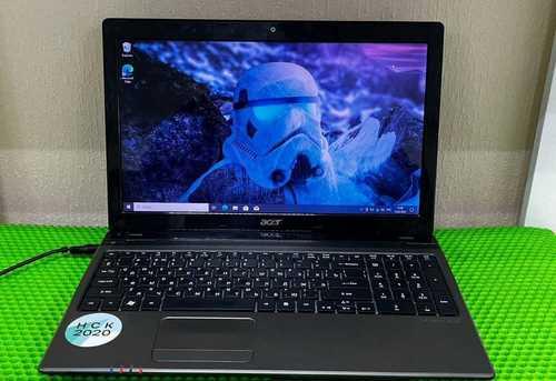 Ноутбук Acer intel Core i7-2670QM 4-х ядерный cpu