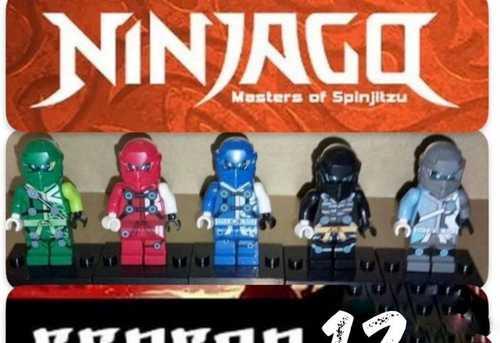 Набор минифигурок ninjago, аналог lego