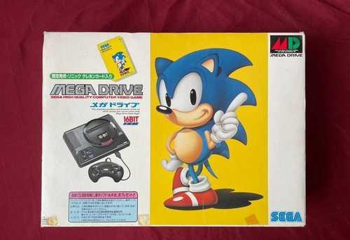 Sega Mega Drive 1 Оригинал Полный комплект