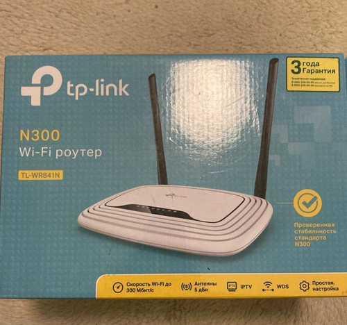 Wifi роутер tp link n300 tl-wr841n