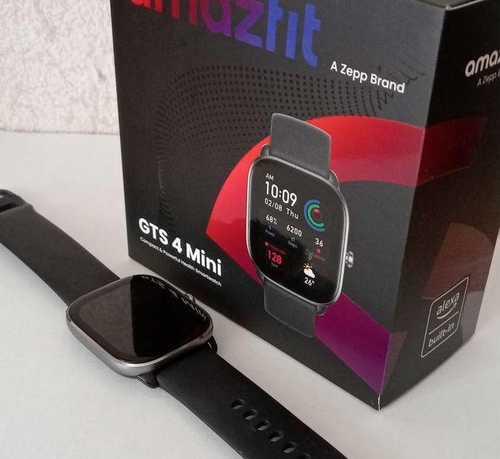 Смарт часы xiaomi amazfit gts 4 mini