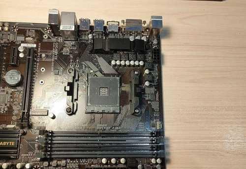 Плата gigabyte AM4 B350 GA-AB350M-DS3H V2