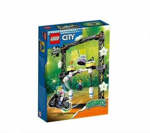 Конструктор lego city Трюковое испытание «Нокдаун»