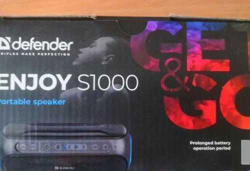 Блютуз колонка defender enjoy s1000