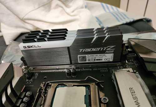 32 gb G.skill trident z rgb 4400Mhz