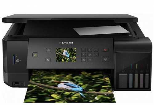 Принтер мфу цветной Epson L7160 с wi-fi