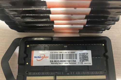 Быстрая память для ноутбука DDR3L 8 Гб 1866 мгц