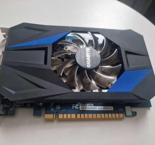 Видеокарта gigabyte GeForce GT 730 1G