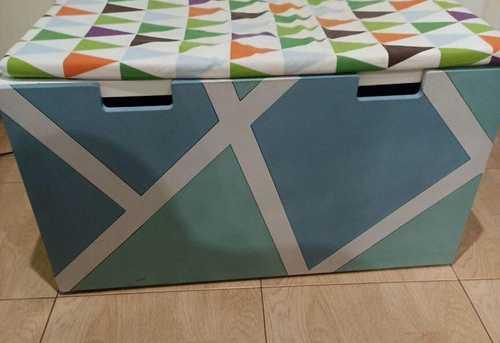 Скамья-ящик для игрушек IKEA Stuva